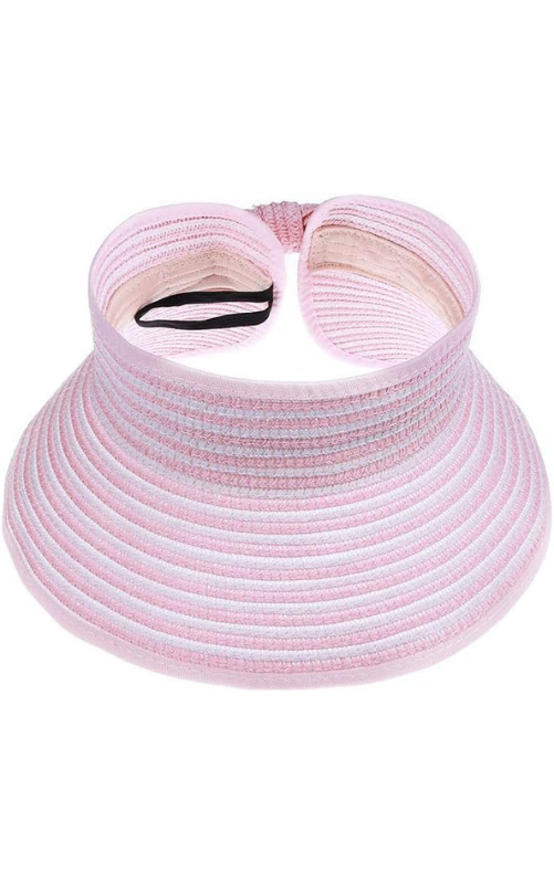 Girls Travel Visor – Roses and Dreams