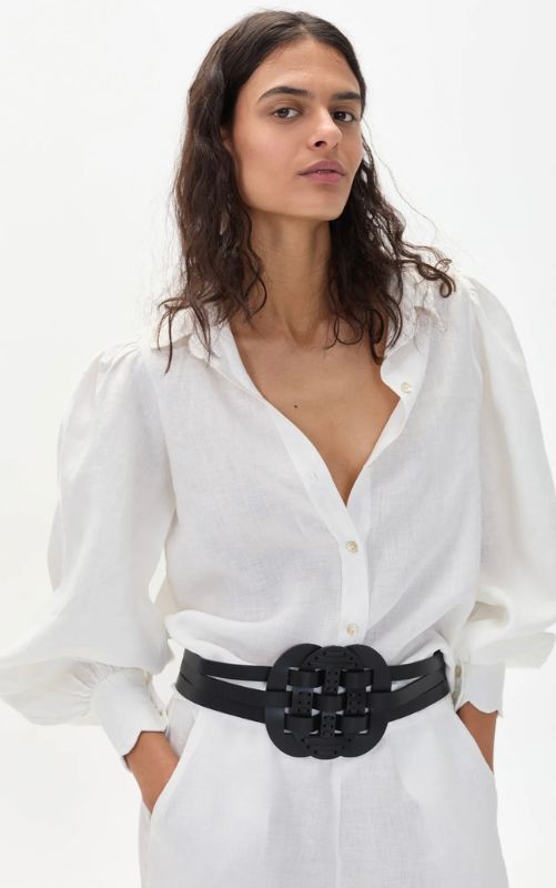 Helene Leather Belt – Roses and Dreams
