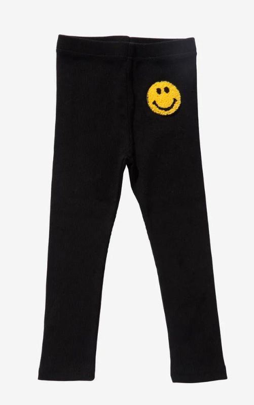 Smiley leggings black – Roses and Dreams